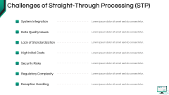 Straight-Through Processing PowerPoint and Google Slides Template - PPT Slides