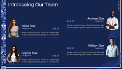 Abstract Blue Theme for PowerPoint and Google Slides - PPT Slides