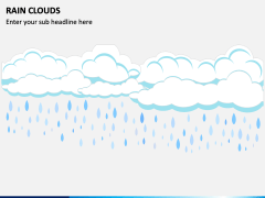 Rain Clouds for PowerPoint and Google Slides - PPT Slides