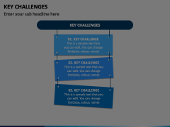 Key Challenges PowerPoint and Google Slides Template - PPT Slides