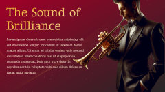 Free - Trumpet Theme for PowerPoint and Google Slides - PPT Slides