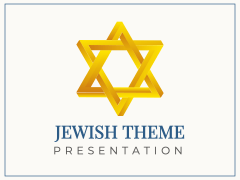 Free - Jewish Presentation Theme for PowerPoint and Google Slides