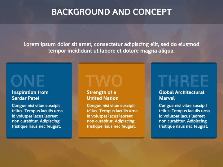 Free - Statue of Unity PowerPoint Template and Google Slides Theme