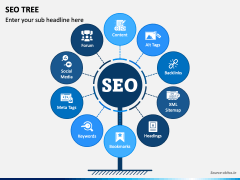 SEO Tree PowerPoint and Google Slides Template - PPT Slides