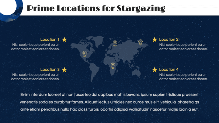 Free - Starry Night Background Theme for PowerPoint and Google Slides ...