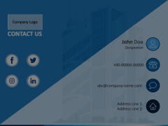 Contact Information Slides for PowerPoint and Google Slides - PPT Slides