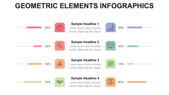Geometric Elements Infographics for PowerPoint and Google Slides - PPT ...