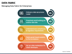 Data Fabric PowerPoint and Google Slides Template - PPT Slides