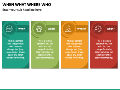 When What Where Who PowerPoint and Google Slides Template - PPT Slides