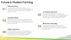 Modern Farming PowerPoint and Google Slides Template - PPT Slides