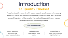 Quality Mindset PowerPoint and Google Slides Template - PPT Slides
