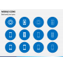 Telecom Icons PowerPoint Template - PPT Slides