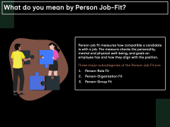 Person-Job Fit PowerPoint Template and Google Slides Theme - PPT Slides