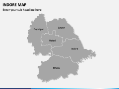 Indore Map for PowerPoint and Google Slides - PPT Slides
