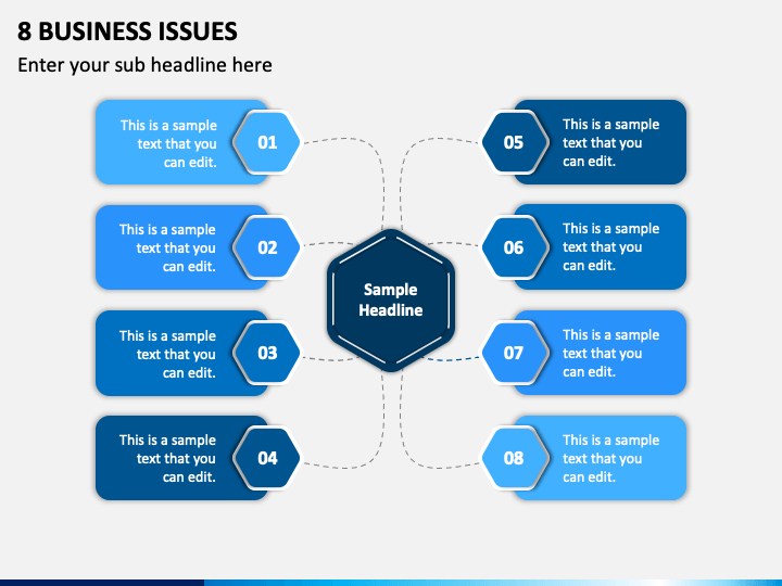 8 Business Issues PowerPoint Presentation Slides - PPT Template