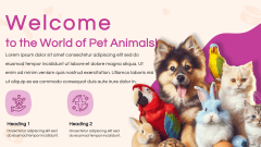 Free - Pet Presentation Theme for PowerPoint and Google Slides - PPT Slides