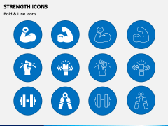 Strength Icons for PowerPoint and Google Slides - PPT Slides