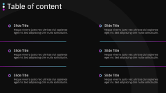 Dark Modern Theme for PowerPoint and Google Slides