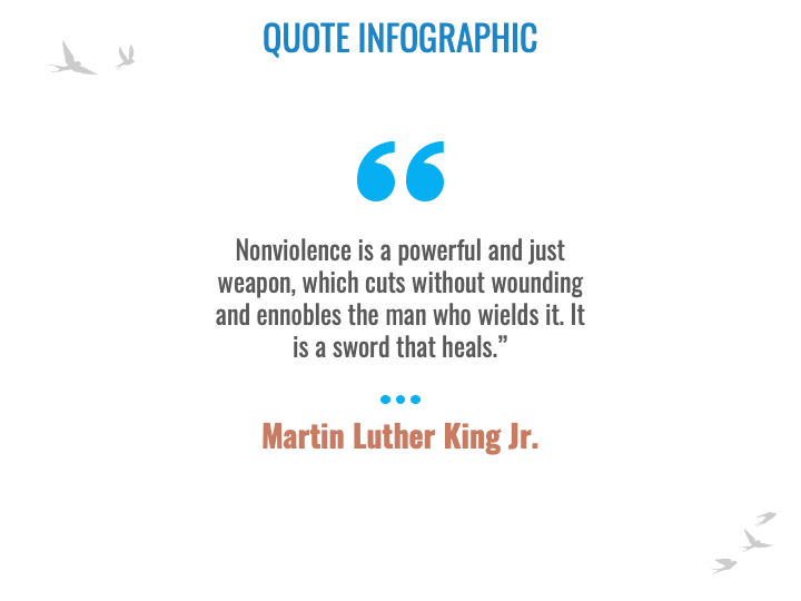 Free - International Day of Non-Violence PowerPoint Template and Google ...