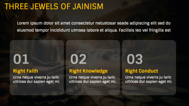 Free - Jainism Theme for PowerPoint and Google Slides - PPT Slides