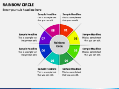 Rainbow Circle for PowerPoint and Google Slides - PPT Slides
