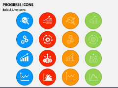 Progress Icons for PowerPoint and Google Slides - PPT Slides