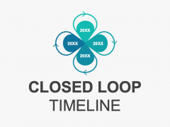 Closed Loop Timeline PowerPoint and Google Slides Template - PPT Slides