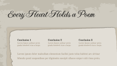Free - Poetry Theme for PowerPoint and Google Slides - PPT Slides