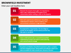 Brownfield Investment PowerPoint and Google Slides Template - PPT Slides