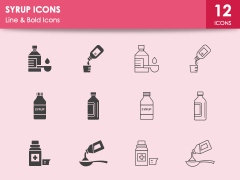 Syrup Icons for PowerPoint and Google Slides - PPT Slides