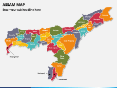 Assam Map for PowerPoint and Google Slides - PPT Slides