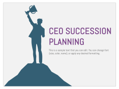 CEO Succession Planning PowerPoint and Google Slides Template - PPT Slides