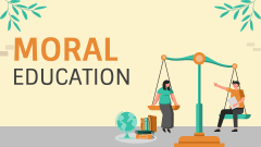 Moral Education PowerPoint and Google Slides Template - PPT Slides