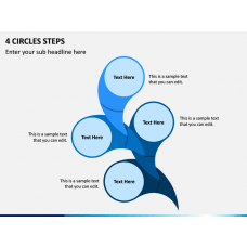 Free 4 Stage Circles PowerPoint Template - PPT Slides