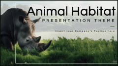 Free - Animal Habitats Presentation for PowerPoint and Google Slides ...