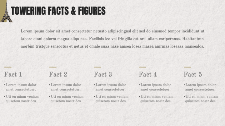 Free - Eiffel Tower Presentation Theme for PowerPoint and Google Slides ...