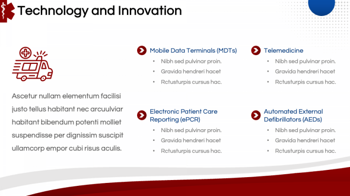 Free - Emergency Medical Service Theme for PowerPoint and Google Slides ...