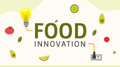 Food Innovation PowerPoint and Google Slides Template - PPT Slides