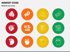 Mindset Icons for PowerPoint and Google Slides - PPT Slides