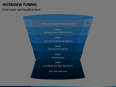 Interview Funnel PowerPoint and Google Slides Template - PPT Slides