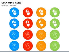 Open Mind Icons for PowerPoint and Google Slides - PPT Slides