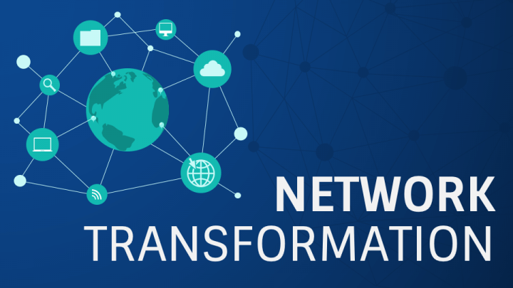 Network Transformation PowerPoint and Google Slides Template - PPT Slides