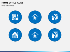 Home Office Icons for PowerPoint and Google Slides - PPT Slides