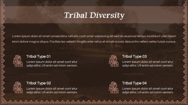 Free - Tribal Culture Presentation Theme for PowerPoint and Google ...