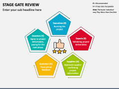 Stage Gate Review PowerPoint and Google Slides Template - PPT Slides