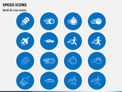 Speed Icons for PowerPoint and Google Slides - PPT Slides