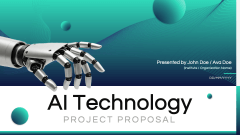 AI Technology Project Proposal PowerPoint and Google Slides Template ...