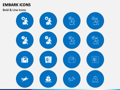 Embark Icons for PowerPoint and Google Slides - PPT Slides