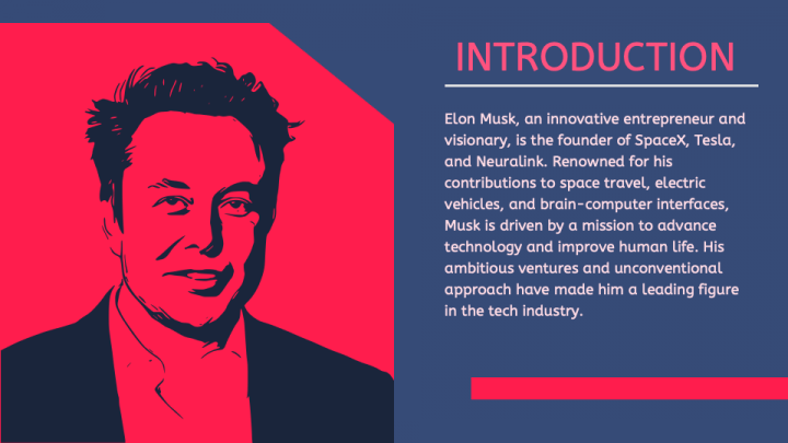 Free - Elon Musk PowerPoint and Google Slides Template - PPT Slides