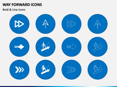 Way Forward Icons for PowerPoint and Google Slides - PPT Slides